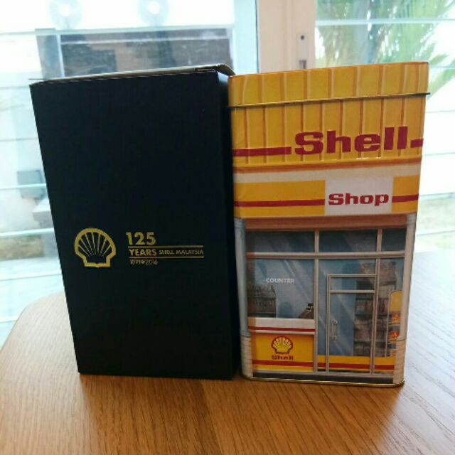 Shell Heritage กระป๋องเก็บสะสม 1980 | Shopee Thailand