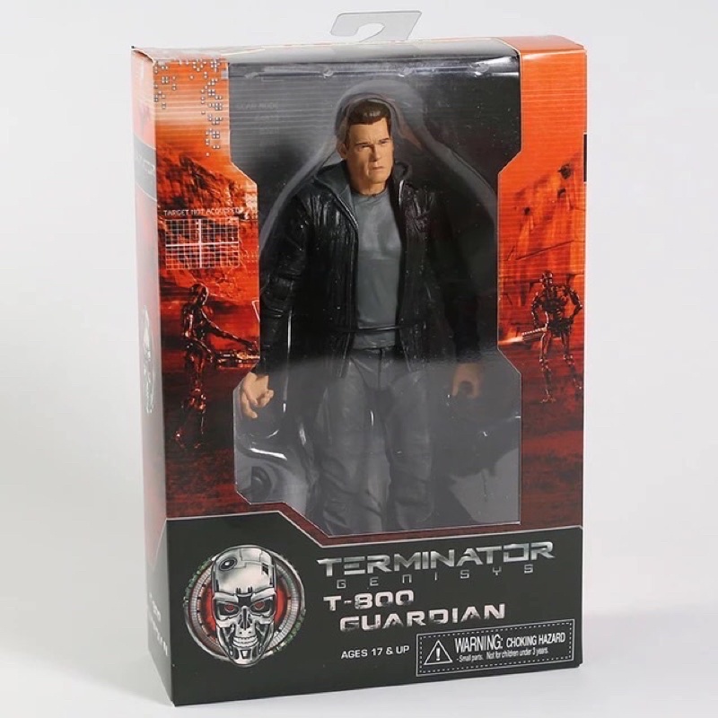 NECA Terminator Genisys Guardian T-800 Action Figure 18 cm | Shopee ...