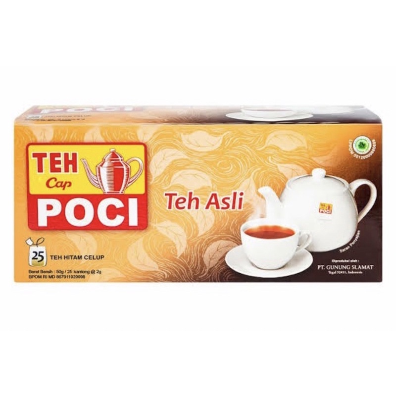 Indonesia Teh Poci Vanilla & Original , 50 gram | Shopee Thailand
