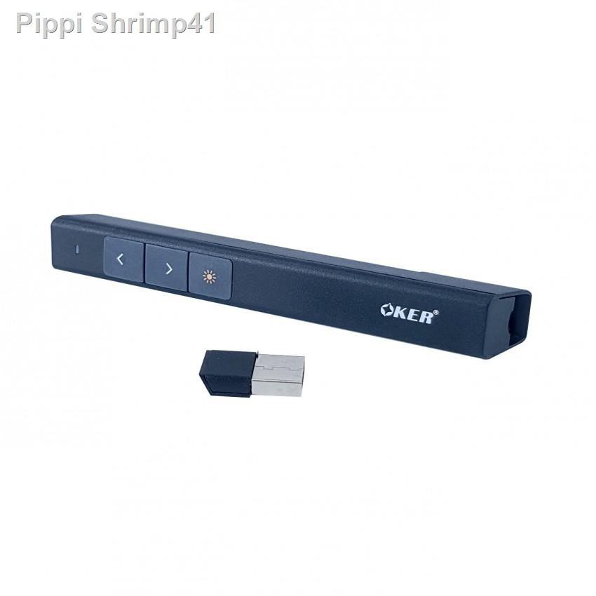 Oker Laser Pointer รุ่น P-009 2.4g Wireless Presenter | Shopee Thailand