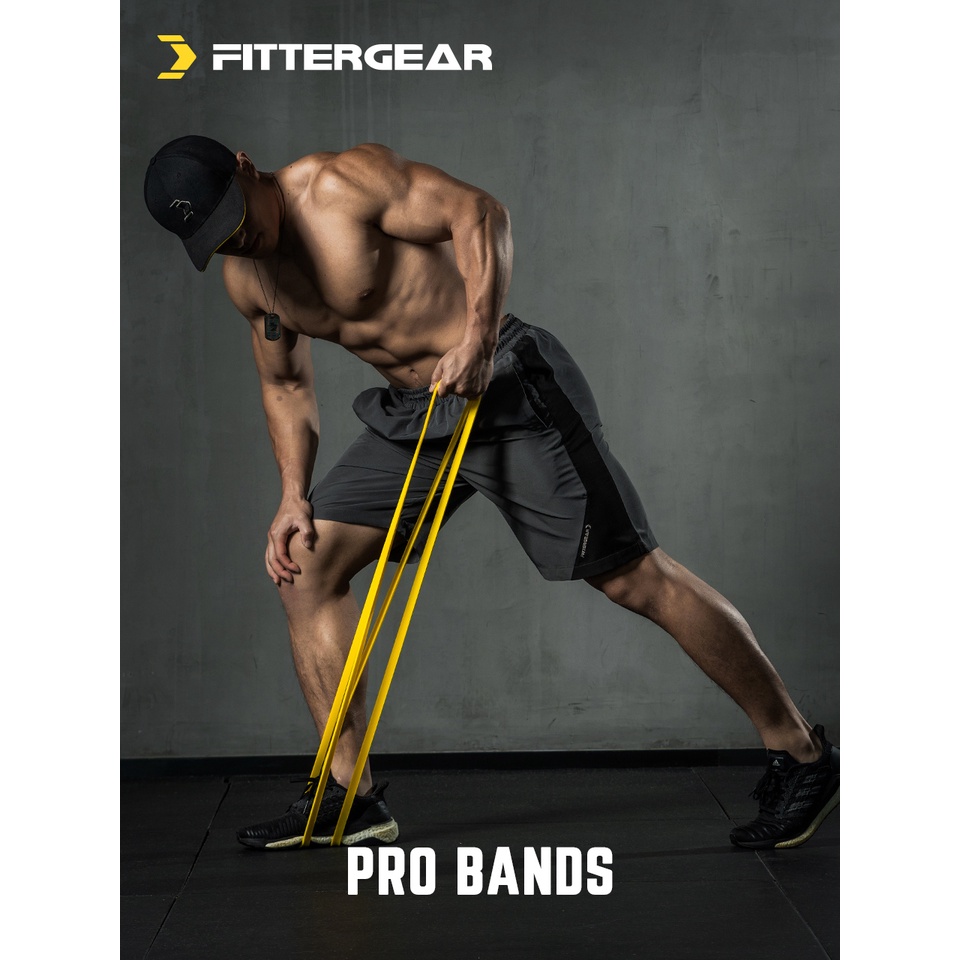 FITTERGEAR : PRO BANDS ยางยืดออกกำลังกาย ช่วยเพิ่มแรงเสริมในการฝึก ...