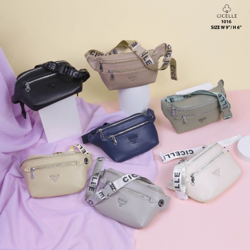 CICELLE กระเป๋าคาดอกแบรนด์แท้ 100% รุ่น 1016 | Shopee Thailand