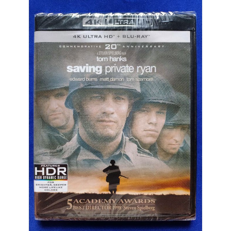 4K Ultra HD + Blu-ray//*แท้* : Saving Private Ryan/เซฟวิ่ง ไพรเวท ไรอัน ...