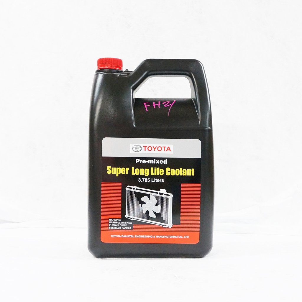 ของแท้ น้ำยาหม้อน้ำ น้ำยาหล่อเย็น TOYOTA 3.785L ไม่ต้องผสมน้ำ | Shopee Thailand