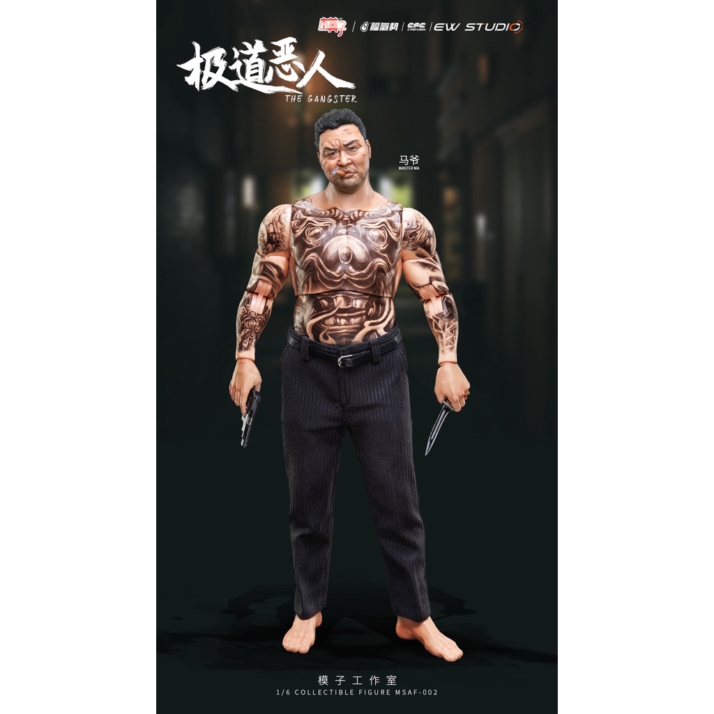 MOZ STUDIO MSAF002 1/6 THE GANGSTER | Shopee Thailand
