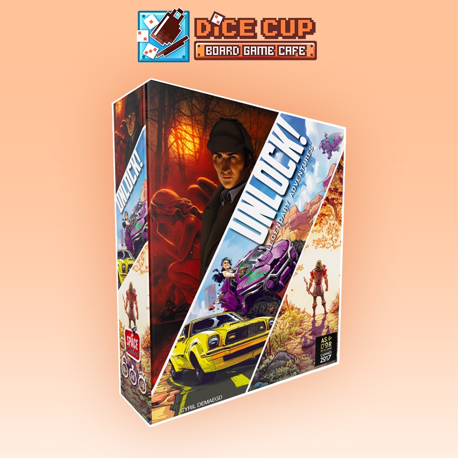 [ของแท้] Unlock: Legendary Adventures Board Game | Shopee Thailand