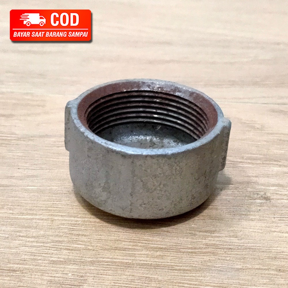 DRAT IRON DOP IN 1 1/2 INCH / DRAT IRON PIPE CAP IN 1 1/2 นิ้ว | Shopee ...