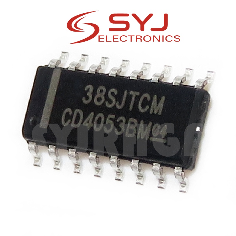 10 ชิ้น CD4053BM HCF4053BT CD4053 SOP-16 ในสต็อก | Shopee Thailand