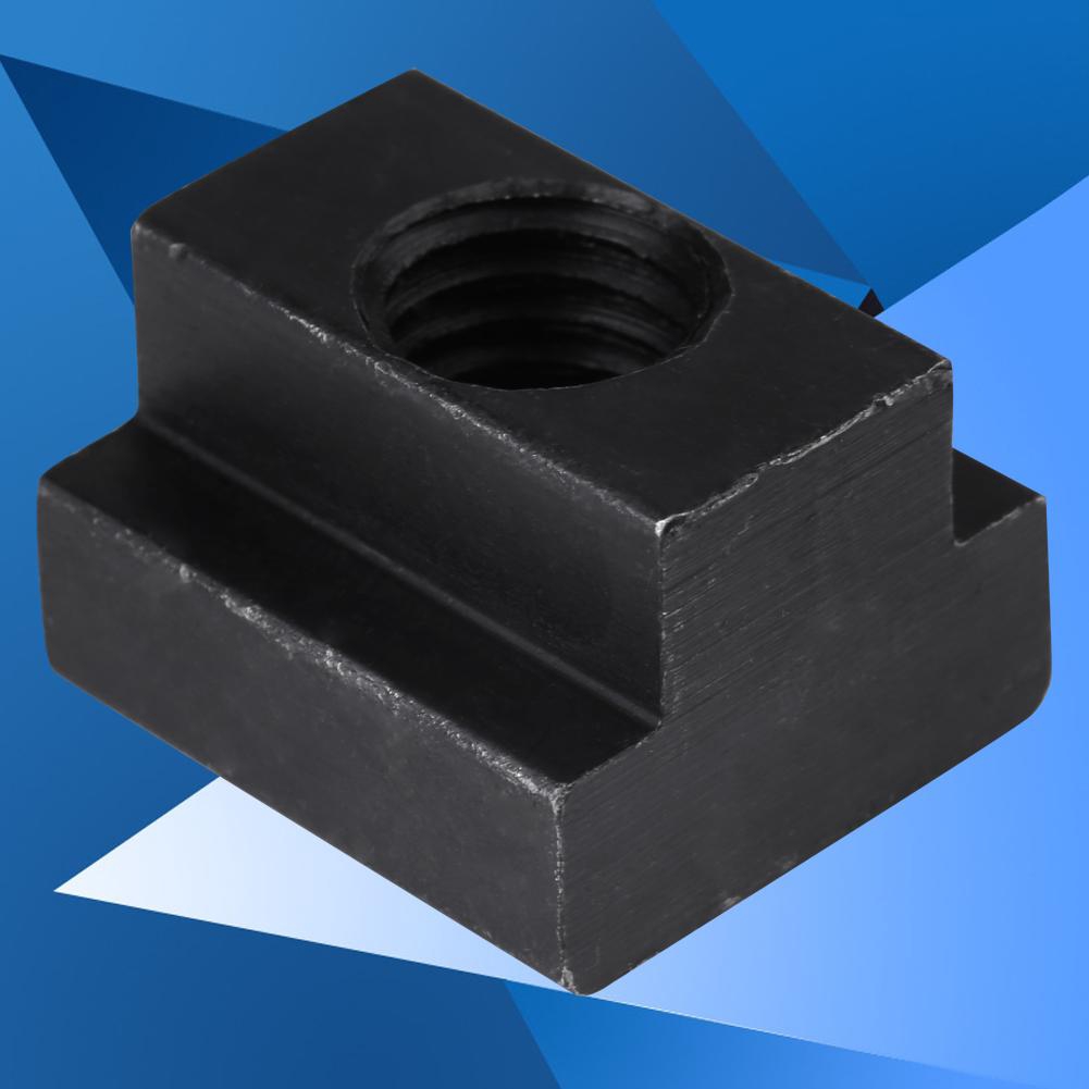 Xguli 5x สีดำออกไซด์ T Slot Nuts M12 หัวข้อพอดีกับ T-slots ในตาราง ...