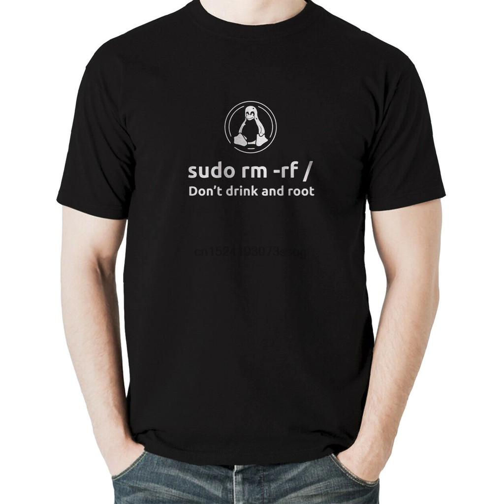 Programmer Linux Sudo Rm เสื้อยืดแขนสั้นลําลองเนื้อผ้าฝ้ายสําหรับผู้ชาย ... Programmer Linux Sudo Rm เสื้อยืดแขนสั้นลําลองเนื้อผ้าฝ้ายสําหรับผู้ชาย ...