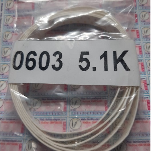 วางความต ้ านทาน SMD 0603 5.1KR 5.1Kohm 512 5101 | Shopee Thailand