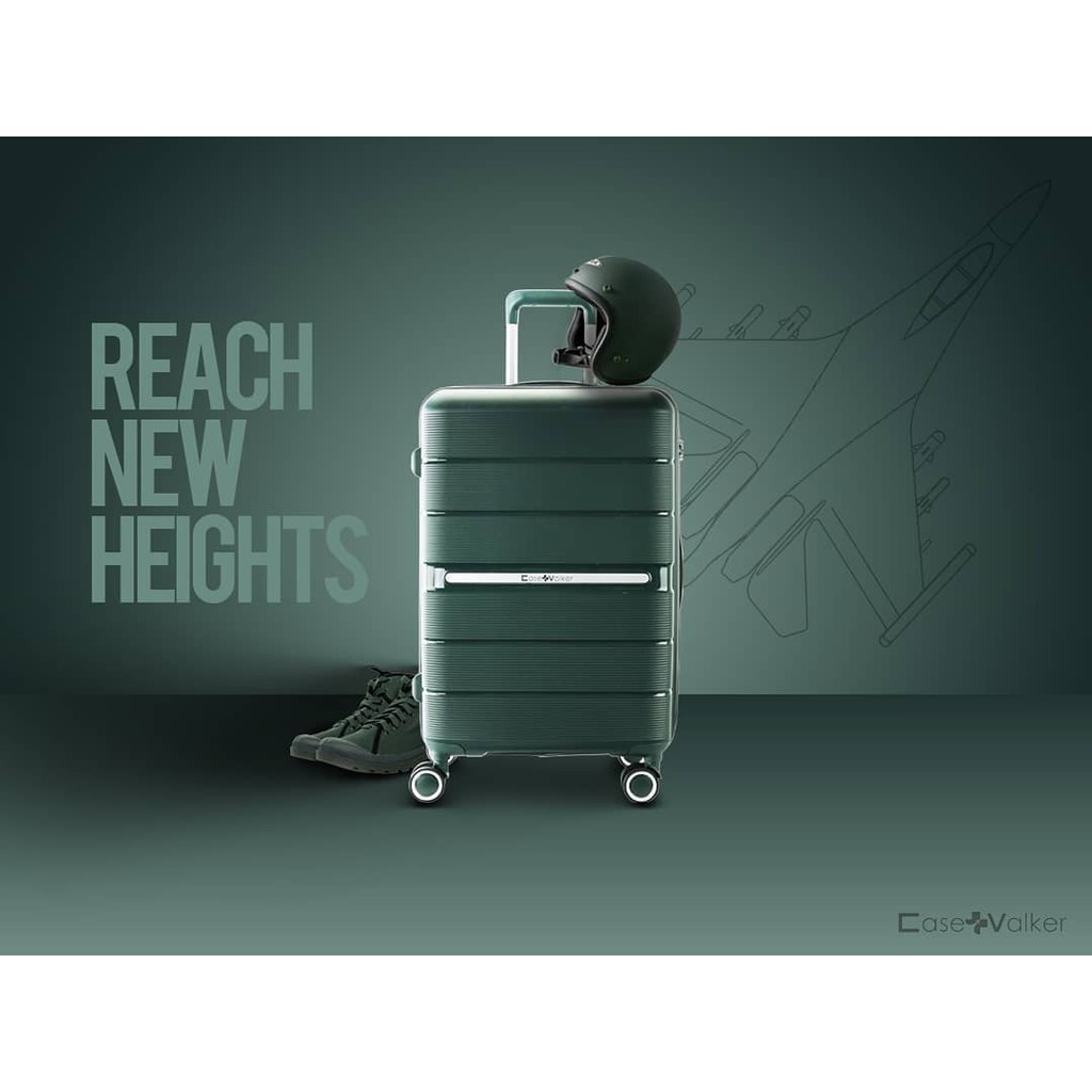 Case Valker Signature HANA Unbreakable Polypropylene 3 in 1 TSA PP ...