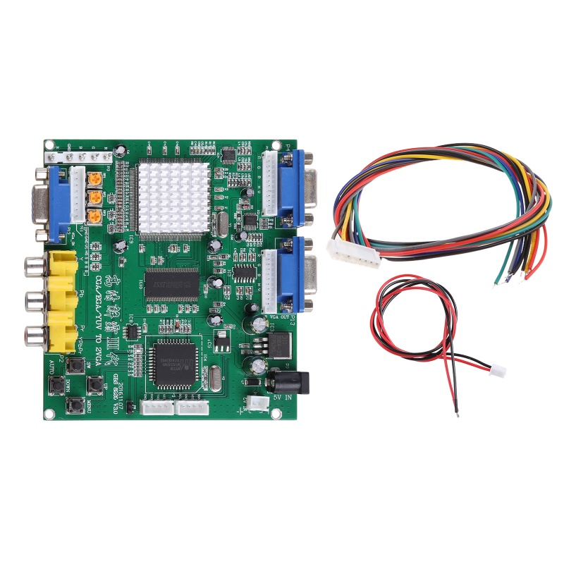 R* บอร์ดแปลงวิดีโอเกมอาร์เคด CGA EGA YUV เป็น VGA เอาท์พุต 2 VGA ...