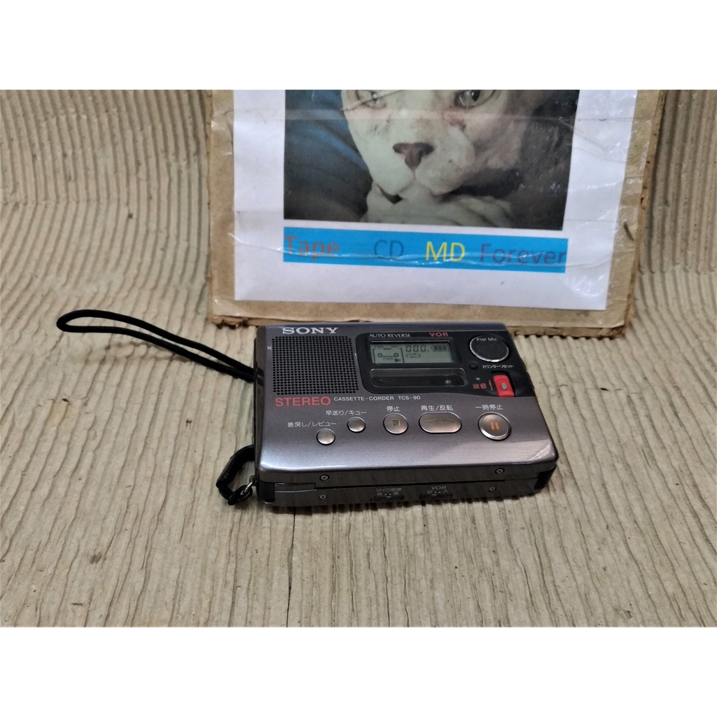 SONY TCS-90 เทปพกพา อลูมิเนียม หรู กระทัดรัด | Shopee Thailand