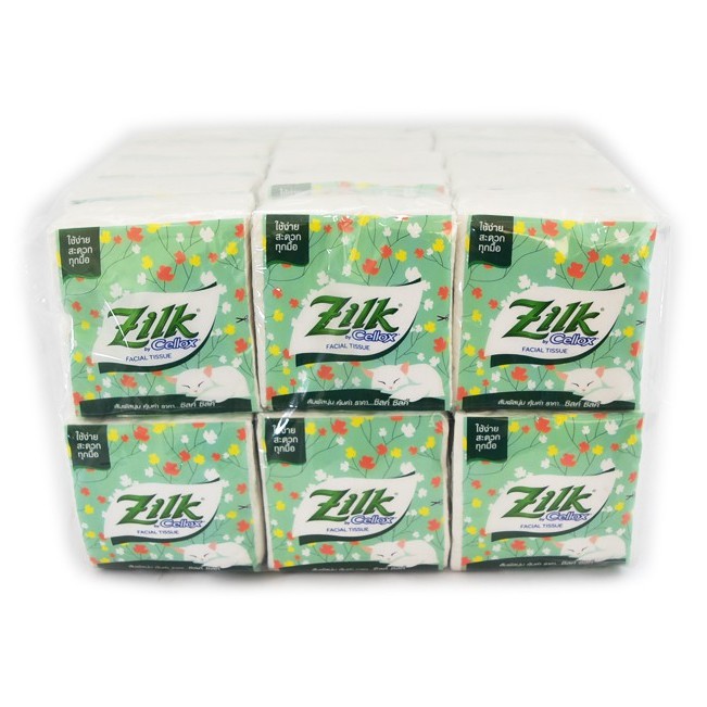 กระดาษทิชชูซิลค์ Zilk Cellox ป๊อบอัพ บาย เซลล็อกซ์ 50 แผ่น [แพ็ค 30 ห่อ] | Shopee Thailand