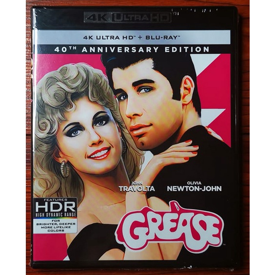 GREASE 4K UHD Blu-ray บลูเรย์ แท้ มีซับไทย | Shopee Thailand