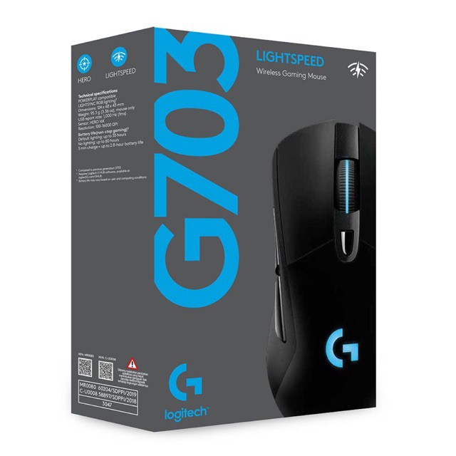 LOGITECH G703 16000 DPI WIRELESS HERO | Shopee Thailand