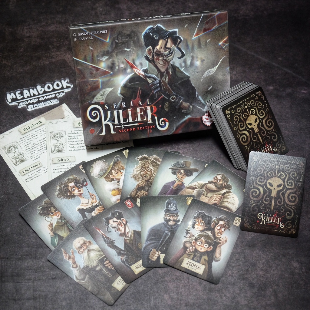 Serial Killer เกมฆาตกร 2nd Edition Board Game (ภาษาไทย) [G1] | Shopee ...