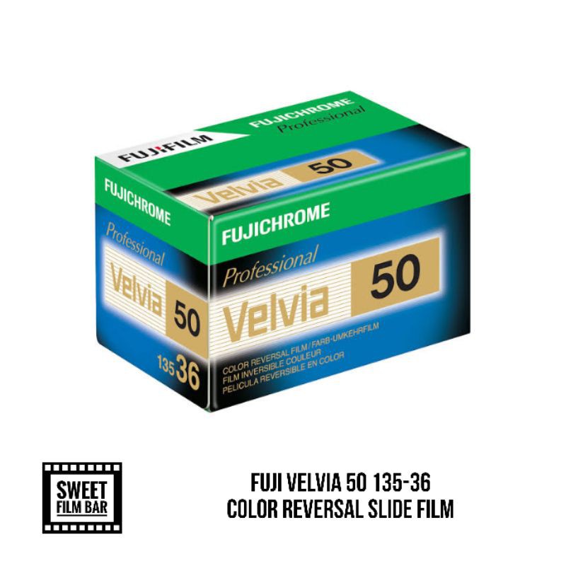 [135color E6] Fuji Fujichrome Velvia 50 135 (36exp) Color Reversal Film ...