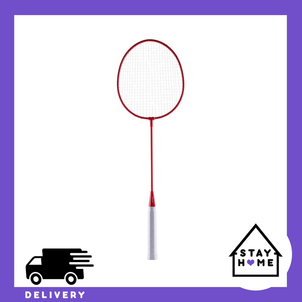 PERFLY แร็คเกตแบดมินตันสำหรับผู้ใหญ่เล่นกลางแจ้งรุ่น BR FREE (สีแดง ...