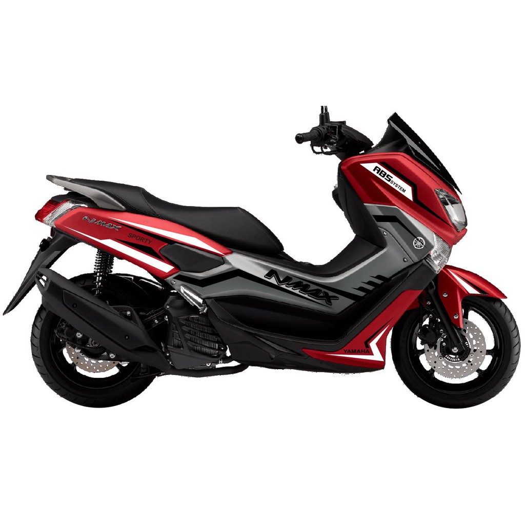 Merah สติ๊กเกอร์ตัด Nmax สีแดง - CSN19M | Shopee Thailand