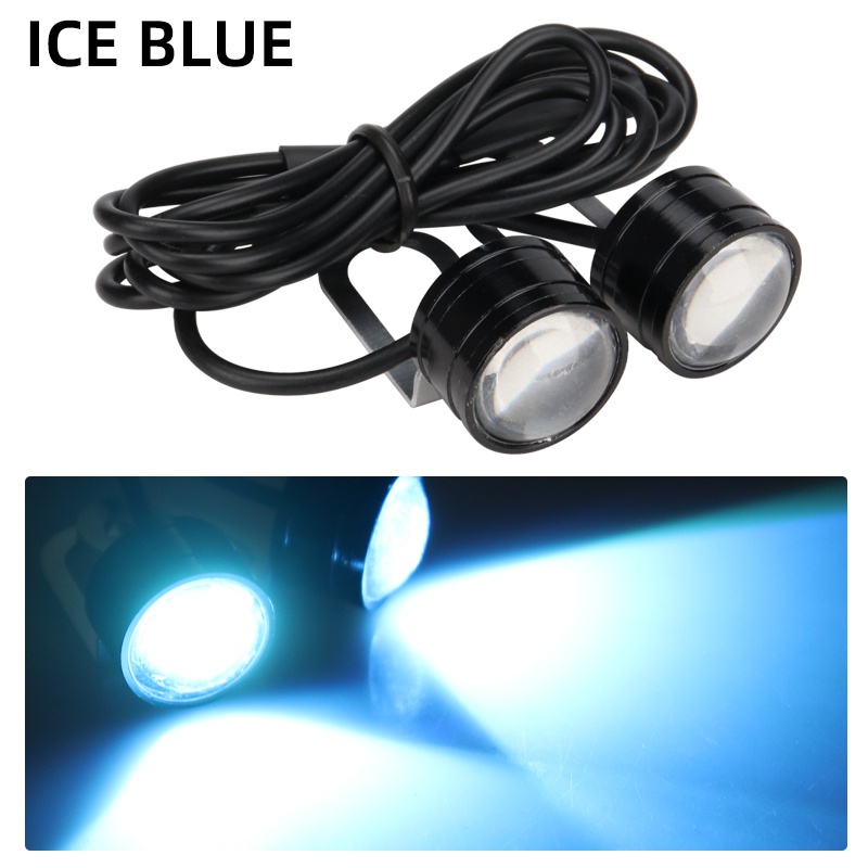 12V 5W Eagle Eye LED กระพริบไฟสำรองย้อนกลับ ไฟวิ่งกลางวันDRL สัญญาณ ...