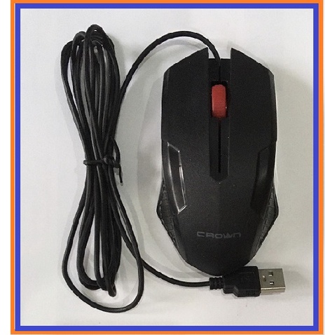 เม้าส์ แบบมีสาย CROWN รุ่น cmm-222 | Shopee Thailand