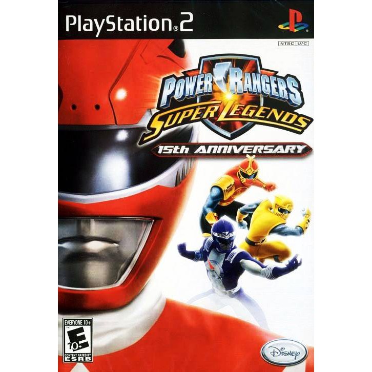 Power Rangers: Super Legends - 15th Anniversary Ps2 แผ่นเกมส์PS2 เกมเพล ...