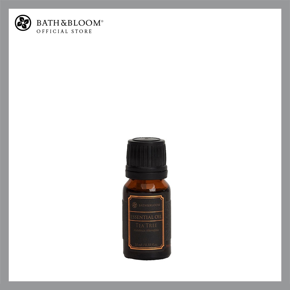 [BBAREO011] BATH & BLOOM Tea Tree Essential Oil 10ml บาธ แอนด์ บลูม น้ำมันหอมระเหย ทีทรีออยล์ 10 ...
