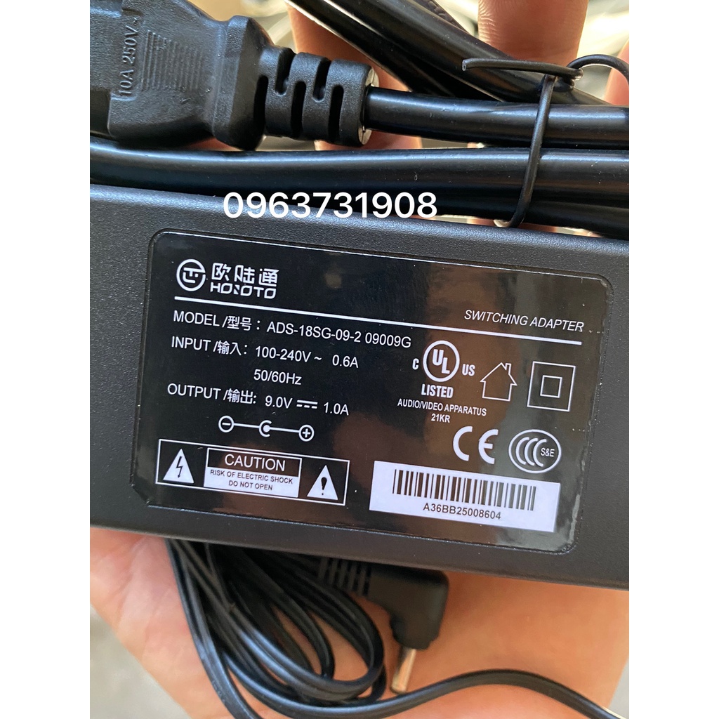 Power adapter for high-end Pos S90 9V 1A | Shopee Thailand