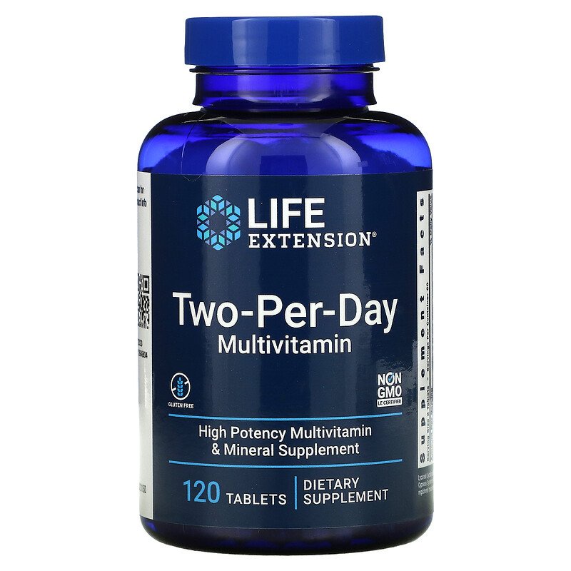 รวมวิตามิน&แร่ธาตุที่มีศักยภาพสูง 27ชนิด Life Extension Two-Per-Day ...