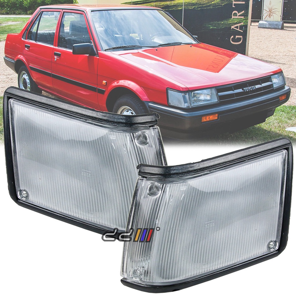 Toyota Corolla AE80 AE81 AE82 EE80 1986-1987 มุมหน้าโคมไฟมุมสัญญาณโคมไฟ ...