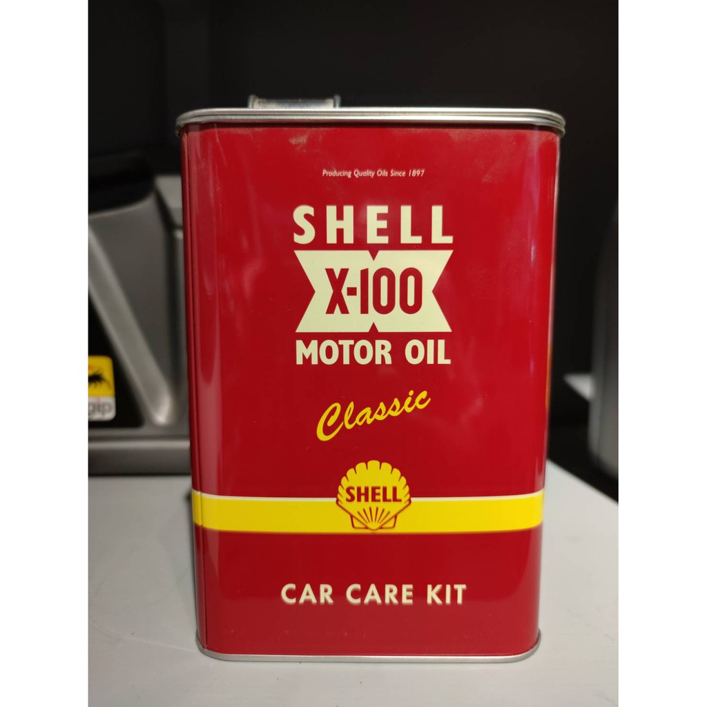 Car Care kit shell 125 year ชุดสะสมดูแลรักษารถ | Shopee Thailand