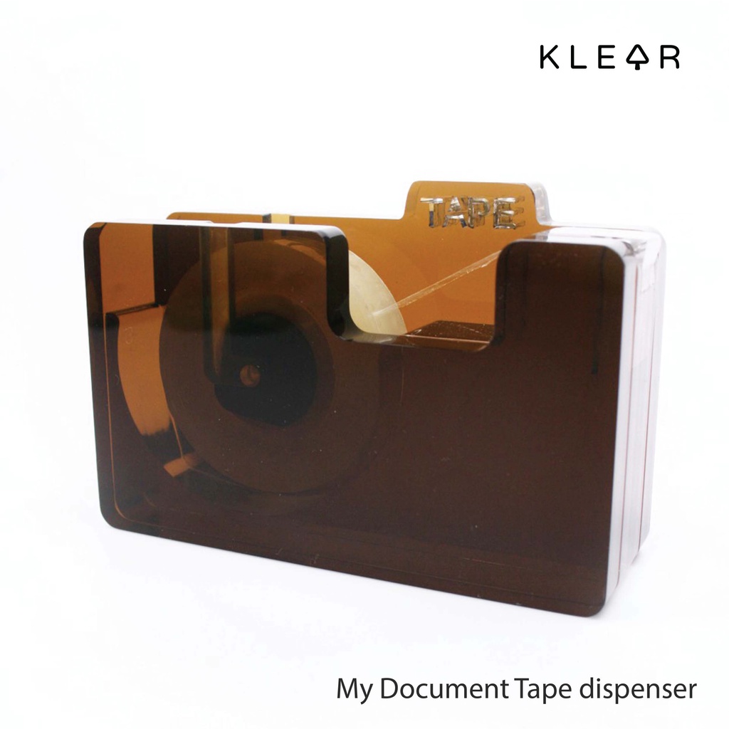 KlearObject my document tape dispenser แท่นใส่สก๊อตเทป แท่นตัดเทปใส แท่นตัดสก๊อตเทปอะคริลิค แบบ ...
