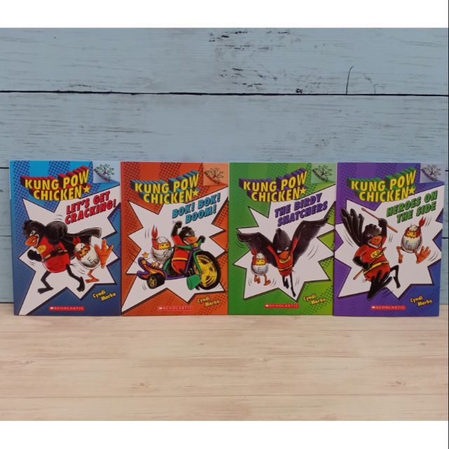 Kung Pow Chicken Box set 4 เล่ม by Cyndi Marko | Shopee Thailand