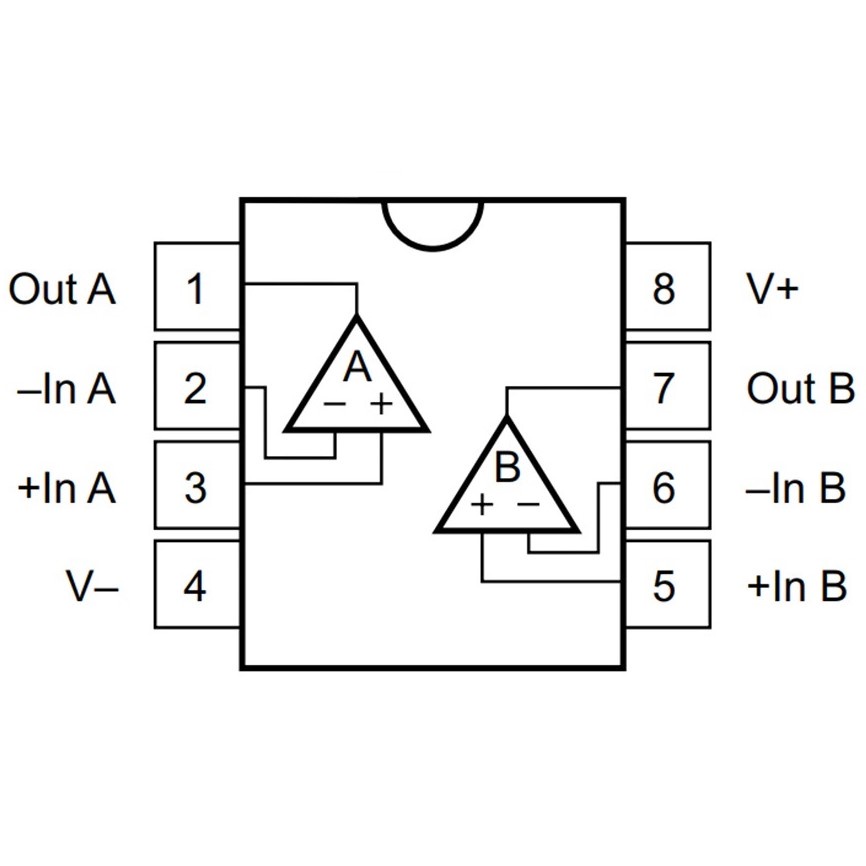 LM4558 Dual Op-amp Pinout, Features And Datasheet, 45% OFF