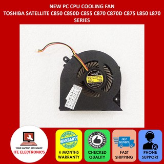 ใหม่ พัดลมระบายความร้อน CPU TOSHIBA SATELLITE C850 C850D C855 C870 ...