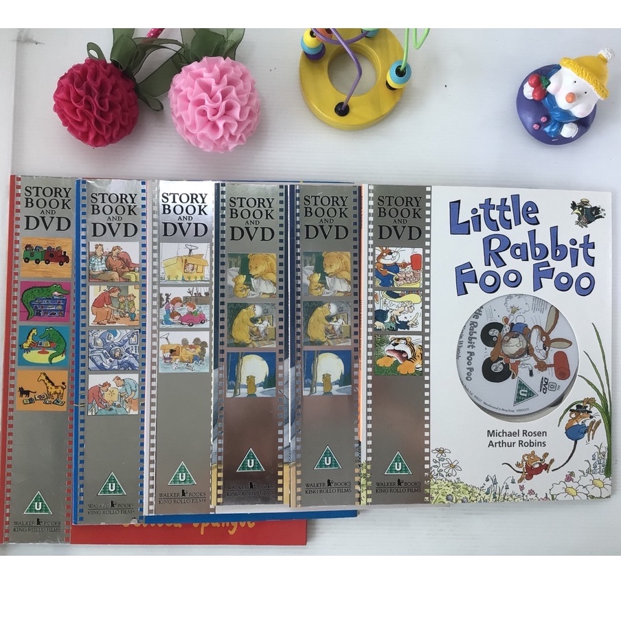 Little Rabbit Foo,Some Dogs Do,Can't you sleep StoryBook and DVD ...