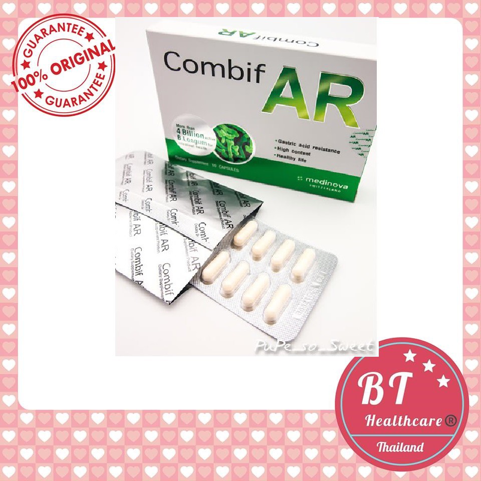 หมดอายุ29/08/2026 Combif AR โปรไบโอติกส์ 30เม็ด ปรับสุมดุล ลำไส้ ...