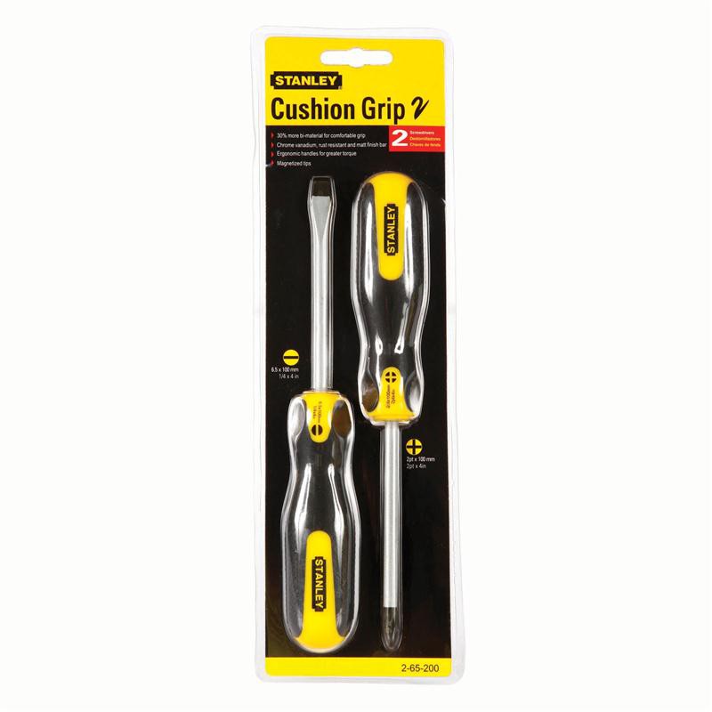 ชุดไขควงด้ามหุ้มยาง 2 ชิ้น สแตนเลย์ STMT66670 2-Piece Screwdriver Set ...