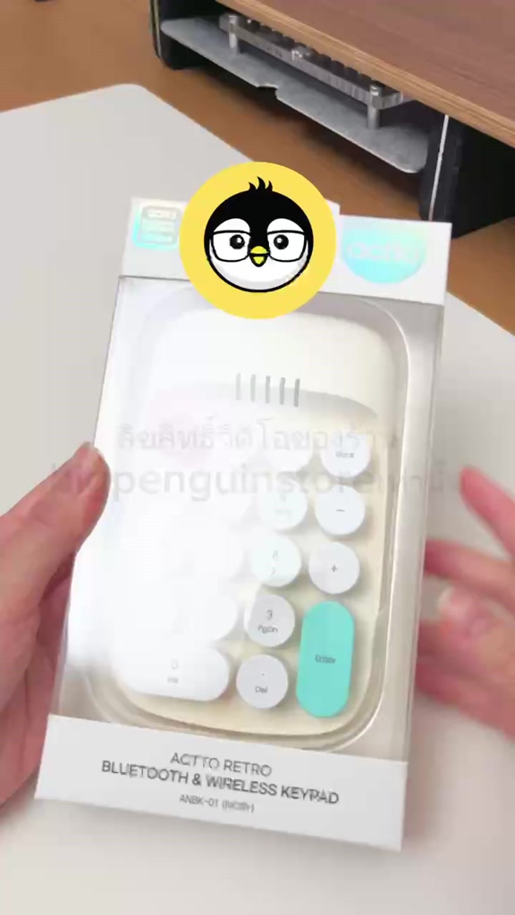 [โค้ดคุ้มลด 20%] ACTTO Numpad ANBK-01 Numpad ไร้สาย Bluetooth Wireless 2.4G Keyboard | Shopee ...