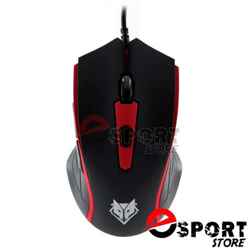 NM-56 Nubwo Radolf Gaming Optical Mouse สีแดง | Shopee Thailand