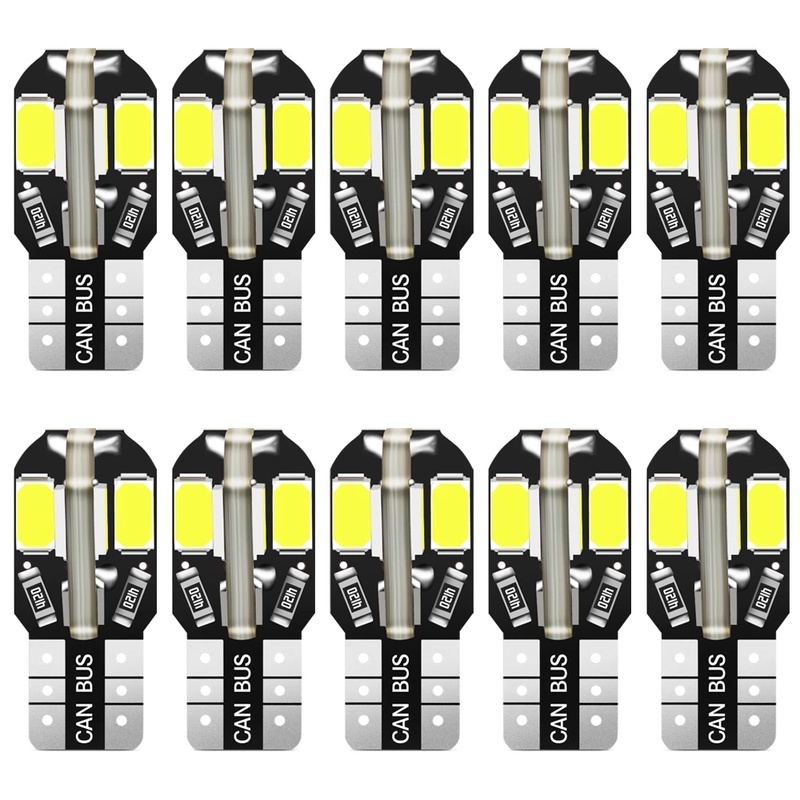 หลอดไฟ W5W T10 Led Canbus 5730 8Smd 12V 6000K 194 168 Led สําหรับติด ... หลอดไฟ W5W T10 Led Canbus 5730 8Smd 12V 6000K 194 168 Led สําหรับติด ...