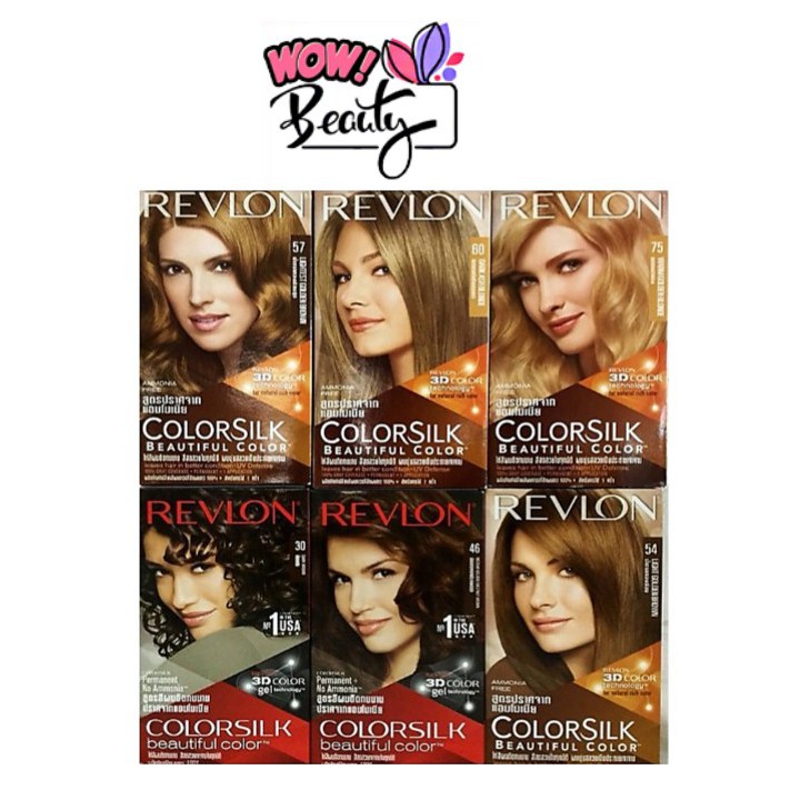 Revlon Colorsilk ครีมเปลี่ยนสีผมเรฟลอน Shopee Thailand