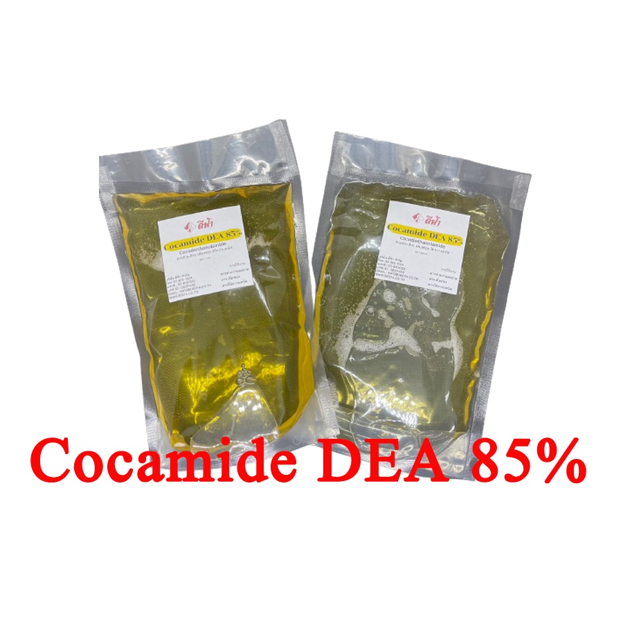 สารเพิ่มความหนืดและให้ฟอง ,เพิ่มเนื้อ ,Cocamide DEA โคคาไมด์ ใช้ทำสบู่เหลว แชมพู 500g,1kg ...
