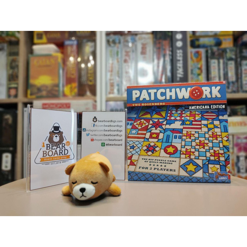 Patchwork Americana Edition บอร์ดเกม ของแท้ | Shopee Thailand