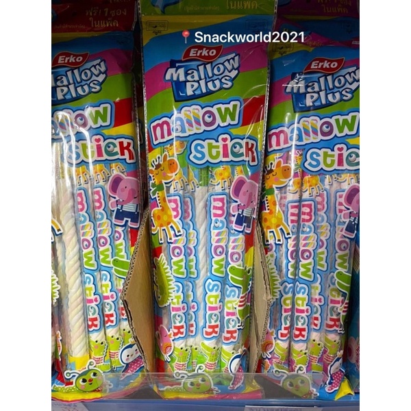 มาร์ชเมลโล่ ตรา Erko Mallow plus 🍥🍥 | Shopee Thailand