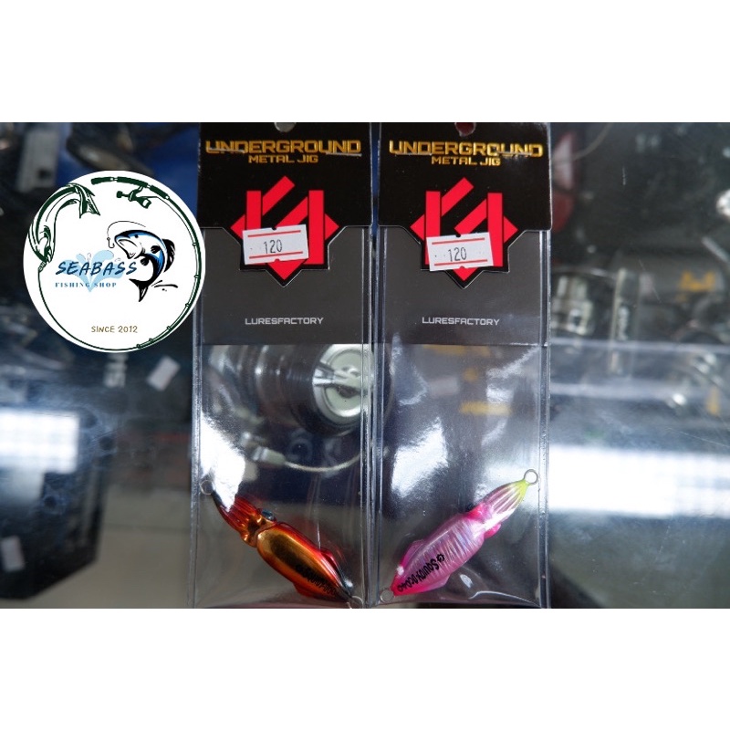 เหยื่อจิ๊ก LURES FACTORY UNDERGROUND รุ่น Squidy Doo (เลือกสีในแชท ...