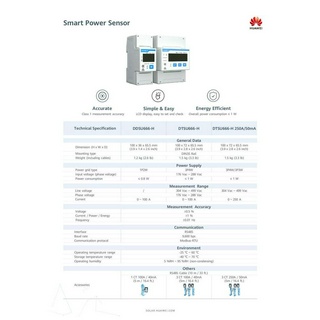 Huawei Smart Power Meter Zero-export DDSU666-H / DTSU666-H อุปกรณ์กันไฟ ...