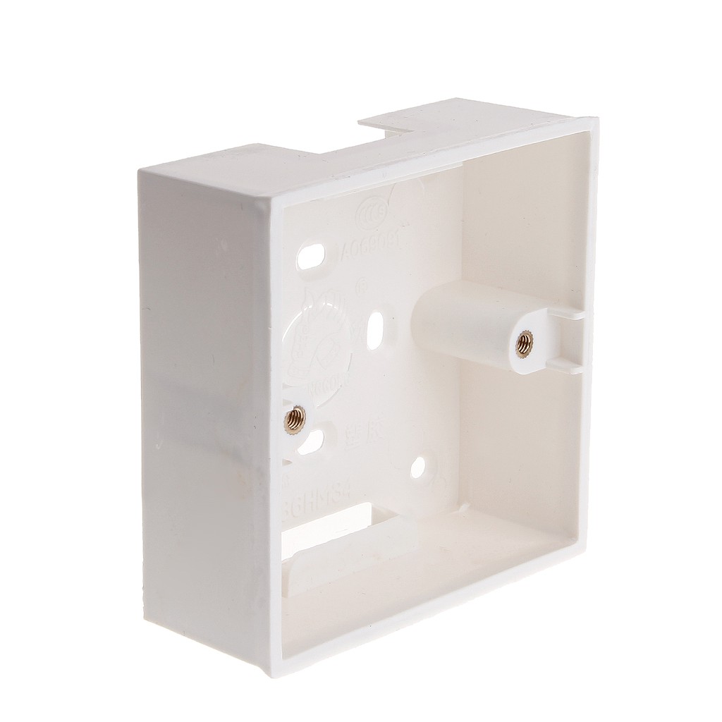 86X86 PVC Junctions Box Wall Mount For Switches Socket Base | Shopee ...